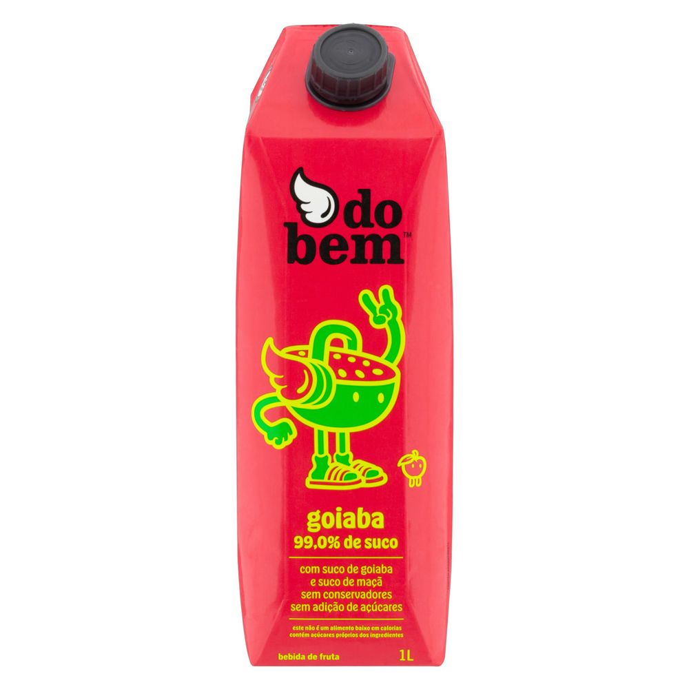 Suco Do Bem Integral Goiaba 1l - Sao Luiz loja Virtual