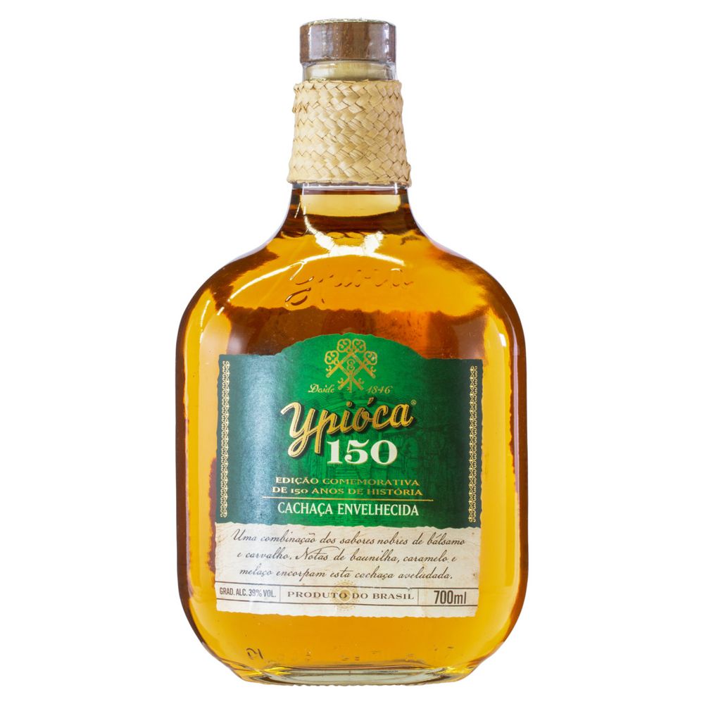 Cachaça Ypióca 150 Anos 700ml - Sao Luiz loja Virtual
